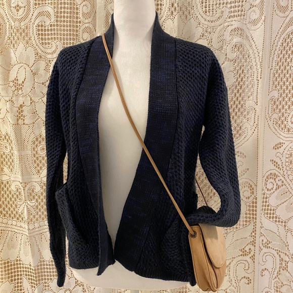 Dex | Sweaters | Dex Knit Cardigan I Navy I Womens S Layering Piece ...